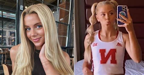 Nebraska Star Jess Gardners Beach Day Video Goes Viral Game