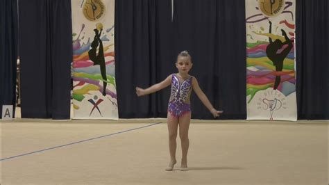Level 3 Floor Routine 2023 Rhythmic Gymnastics Lia Aleksandrova 6