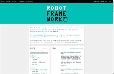 Robot Framework Open Source Automation Framework Suggests