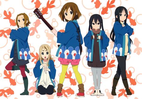 Akiyama Mio Nakano Azusa Hirasawa Yui Tainaka Ritsu And Kotobuki