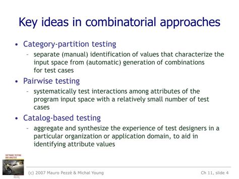 ppt combinatorial testing powerpoint presentation free download id