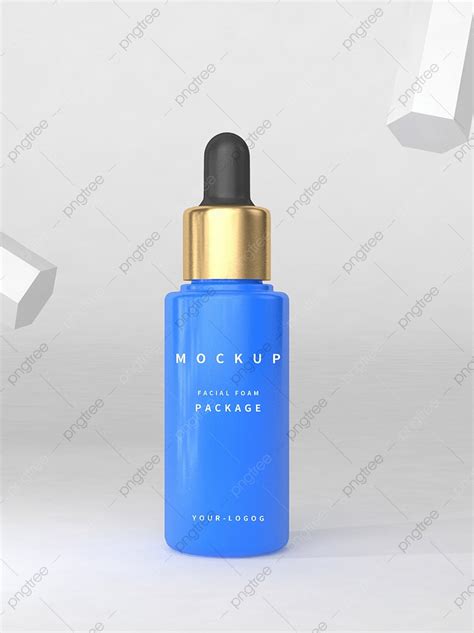 3d 화장품 일러스트 모델 템플릿 Psd 다운로드 디자인 자료 다운로드