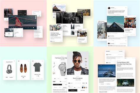 Ease Ui Components Behance