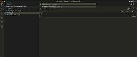 通过 Ssh 连接运行中的 Jupyter 工作空间 Openbayes 贝式计算 通过 Ssh 连接运行中的 Jupyter 工作空间 Openbayes 贝式计算