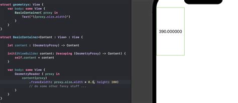 Swift How To Use GeometryProxy Outside Of A ViewBuilder Stack Overflow