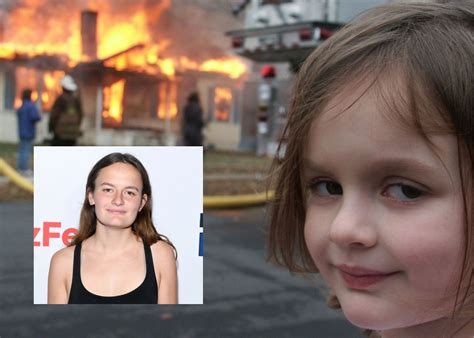 Fire Girl Meme Where Is The Disaster Girl Now Youtube