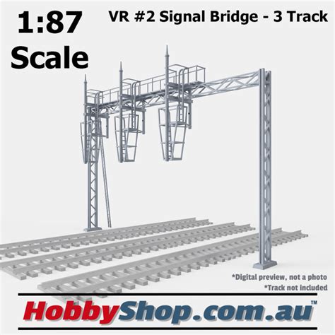 Vr 2 Signal Bridge 3 Track Ho 187 Scale