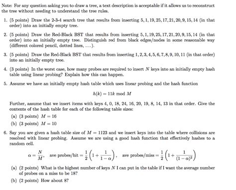 Solved Note For Any Question Asking You To Draw A Tree A Chegg Com