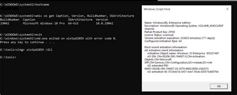 Slmgr And Wmic Os Get Return Differing Results Microsoft Qanda