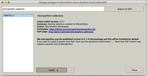 Micropython With The Esp32 Guide Series Find Python Packages At Pypi