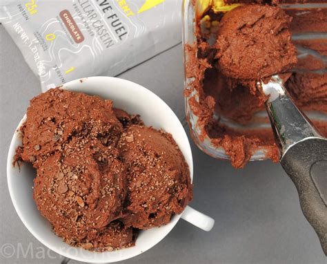 Chocolate Mocha Protein Ice Cream Recipe Ascent Protein