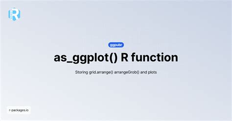 Asggplot R Function From Ggpubr R Packages
