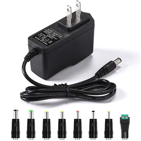 6v 1a power adapter charger [ac 6 volts 1 amps regulated switching power supply