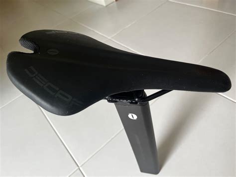 Decaf Saddle And Seatpost Sports Equipment Bicycles And Parts Parts And Accessories On Carousell