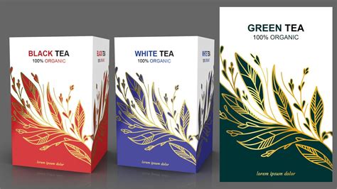 Coreldraw Tips And Tricks Packaging Design Label Design For Tea