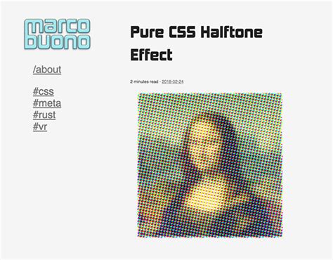 Purecsshalftoneeffect