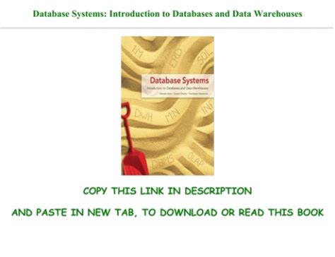 [pdf] database systems introduction to databases and data warehouses