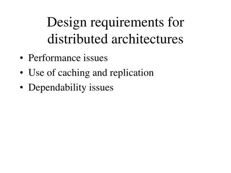ppt distributed systems concepts and design powerpoint presentation