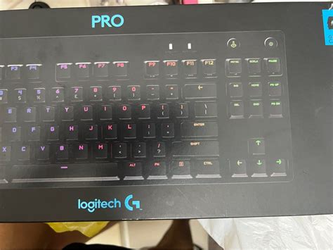 Logitech G Pro X Blue Clicky Switch Keyboard Computers Tech Parts Accessories Computer