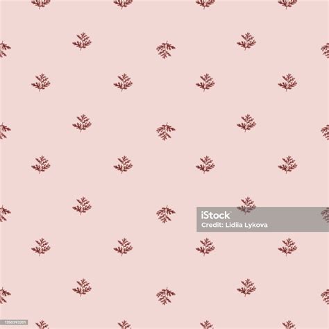 핑크 배경에 매끄러운 패턴 쑥 아름다운 식물 장식품 패브릭에 대한 기하학적 텍스처 템플릿입니다 0명에 대한 스톡 벡터 아트 및 기타 이미지 Istock