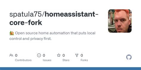 GitHub Spatula Homeassistant Core Fork House With Garden Open Source Home Automation That