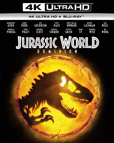 Jurassic World Dominion 4k Ultra Hd 2022 Blu Ray Region Free
