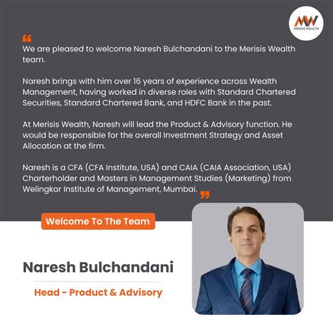 Ruchir Kapoor On Linkedin I Am Very Excited To Share That Merisis