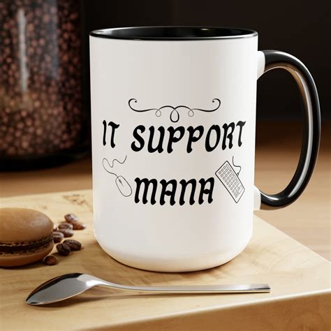 It Support Coffee Cup Nerd Mug Computer T Two Tone Coffee Mugs