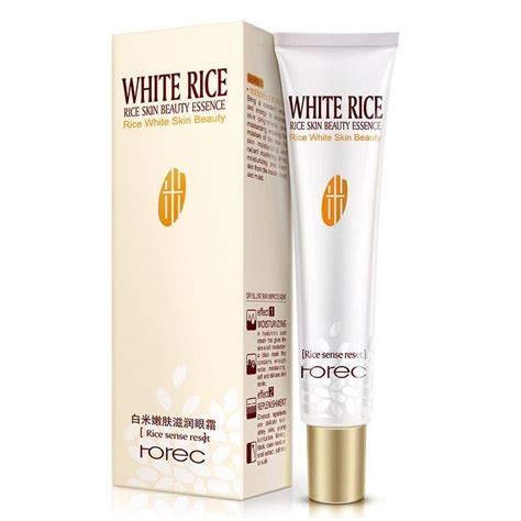 Крем с белым рисом для век ☛ спасение для тонкой кожи вокруг глаз осветляет и нормализует цвет