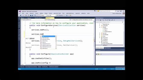 06 03 Creating The Dbcontext Youtube