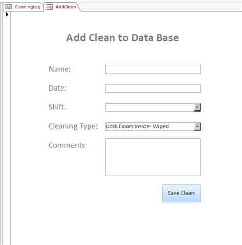 Popup How Do I Make A Form In Access Become A Pop Up Window Stack Overflow