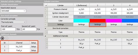Engine Settings Combustion Engine Analysis Machinery Diagnostics Modules Setup