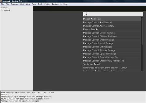 Sublime Text 3 Windows Package Control Extradrm Design Resource Management