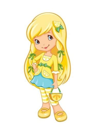 Lemon Meringue Fan Casting For Strawberry Shortcakes Berry Bitty