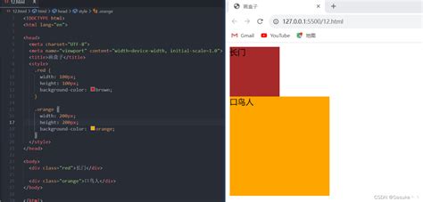 css：画盒子 csdn博客