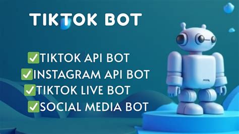 Build Custom Tiktok Bot Instagram Bot Youtube Bot Api Bot By