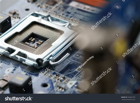 Connector Cpu Motherboard Stock Photo Shutterstock