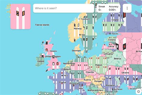 European Bollards Map Games