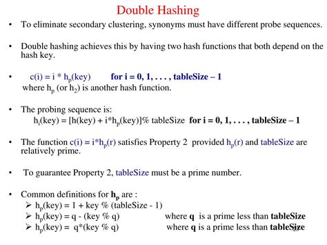 Ppt Hashing Collision Resolution Schemes Powerpoint Presentation Free Download Id3569708