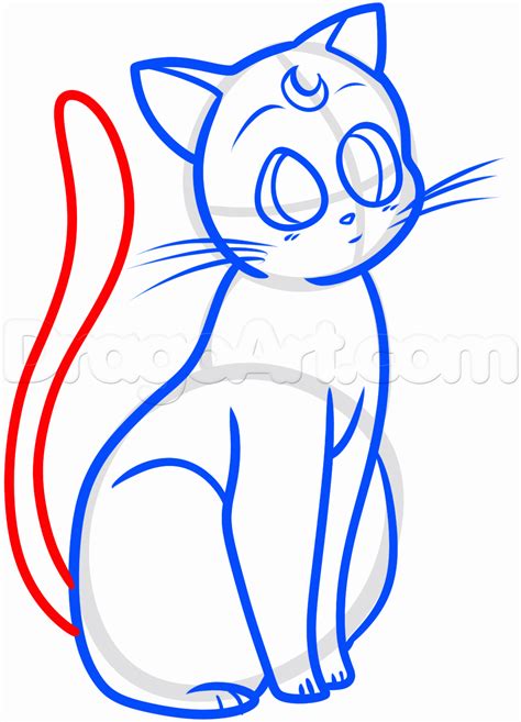 How To Draw Artemis From Sailor Moon Step By Step Drawing Guide By Dawn Artofit