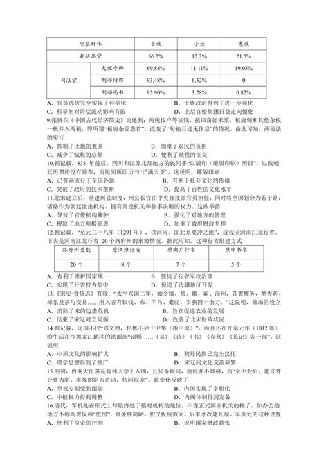 辽宁省名校联盟2023 2024学年高一上学期12月联合考试历史试题（含答案） 21世纪教育网