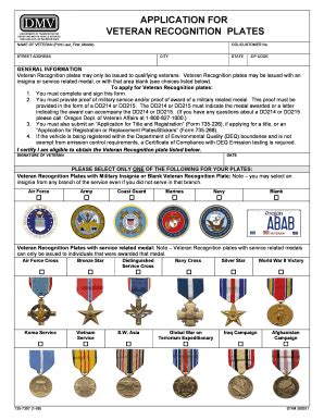 2022 2026 Form Or Dmv 735 7307 Blank Fillable Template Fill Out
