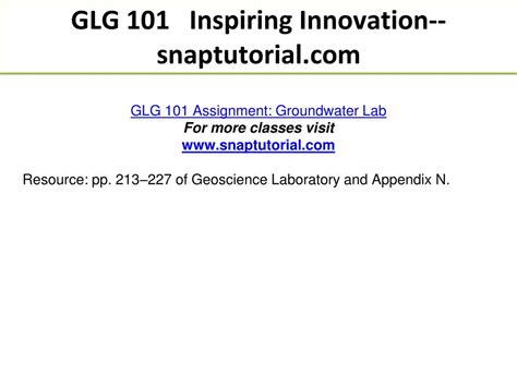 ppt glg 101 inspiring innovation powerpoint