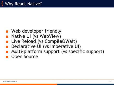 React Native For Multi Platform Mobile Applications Codemotion Rome 2017 Ppt