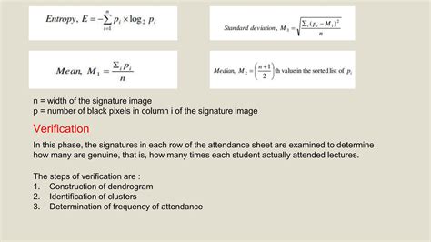 Smart Attendance System Using Signature Verification 1pptx