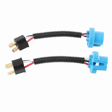 Headlight Plug Adapter For 9007 To H4 2pcs Male To Female Cable Connector Fruugo Uk