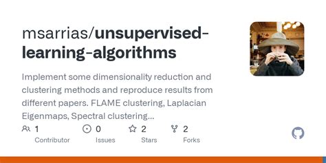 GitHub Msarrias Unsupervised Learning Algorithms Implement Some Dimensionality Reduction And
