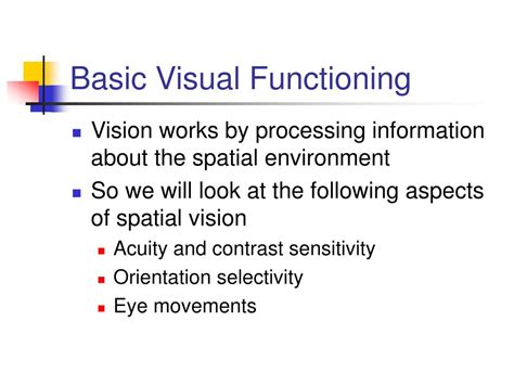 ppt basic visual functioning powerpoint presentation free download
