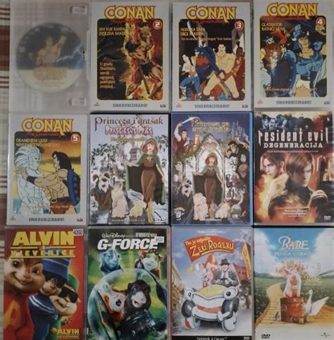 Disney Pixar Dreamworks Sony Dvd Crtani Filmovi
