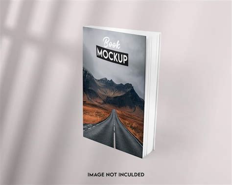 책 표지 목업 전면 책 표지 목업 템플릿 양장본 책 목업 브랜드 책 목업 프리미엄 Psd 파일